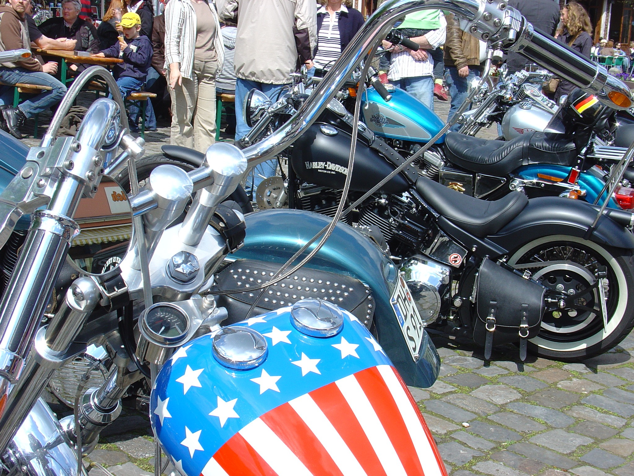Harley Rumble Day 2008 – Harley Davidson Umbauten: Ride-Inn